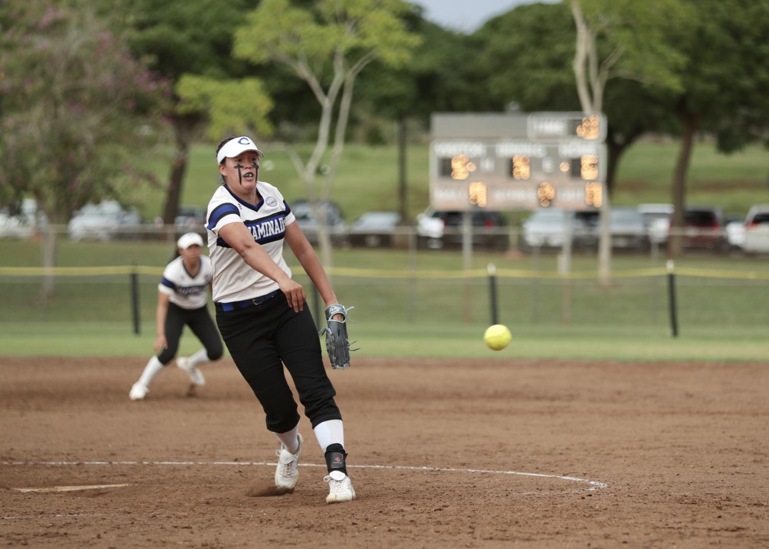 CUH Softball Falls to HPU to Open PacWest Play – Chaminade Silversword